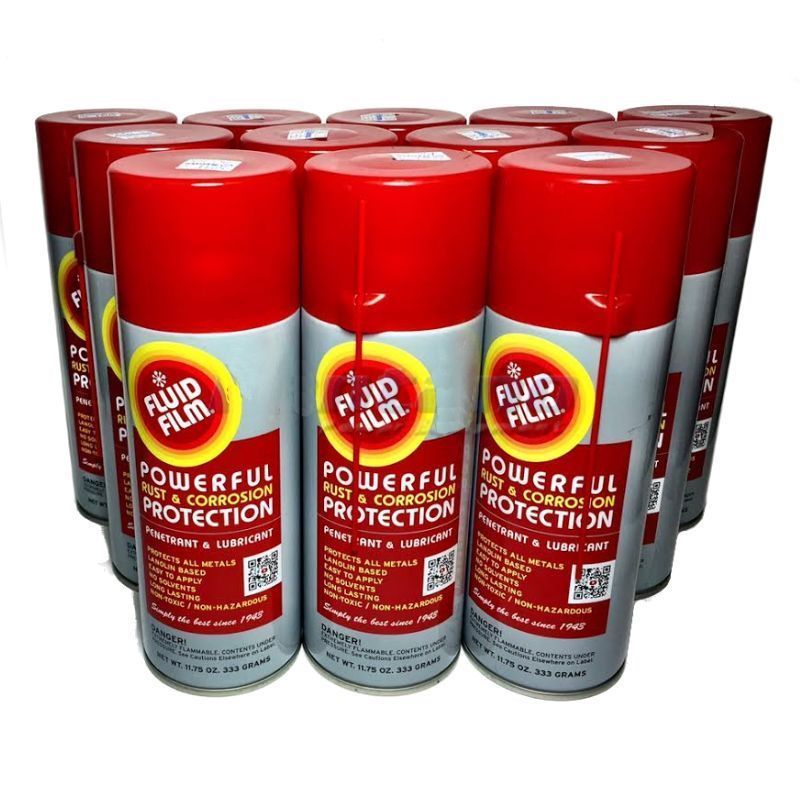 Fluid Film Rust And Corrosion Protection 11 3/4 Oz Aerosol Case Of 12 ...