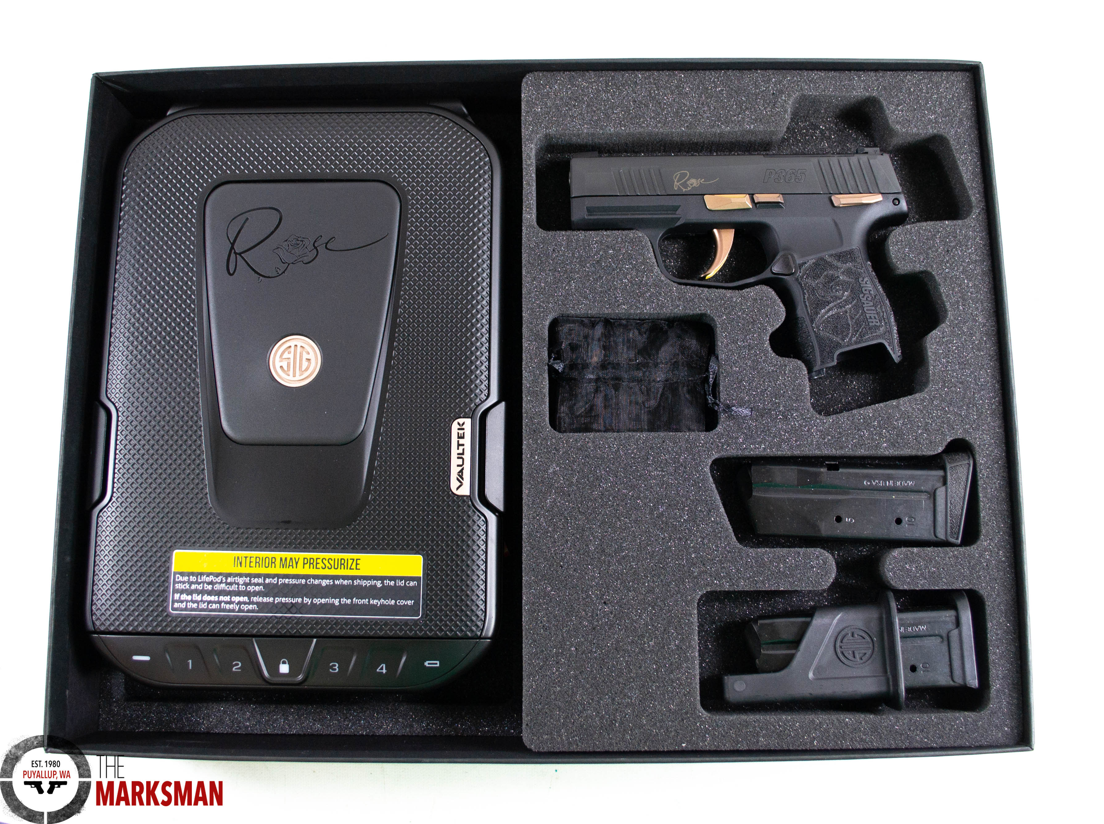 Sig Sauer P365 Rose, .380 ACP, Manual Safety NEW 365-380-ROSE-MS - Semi Auto Pistols at ...