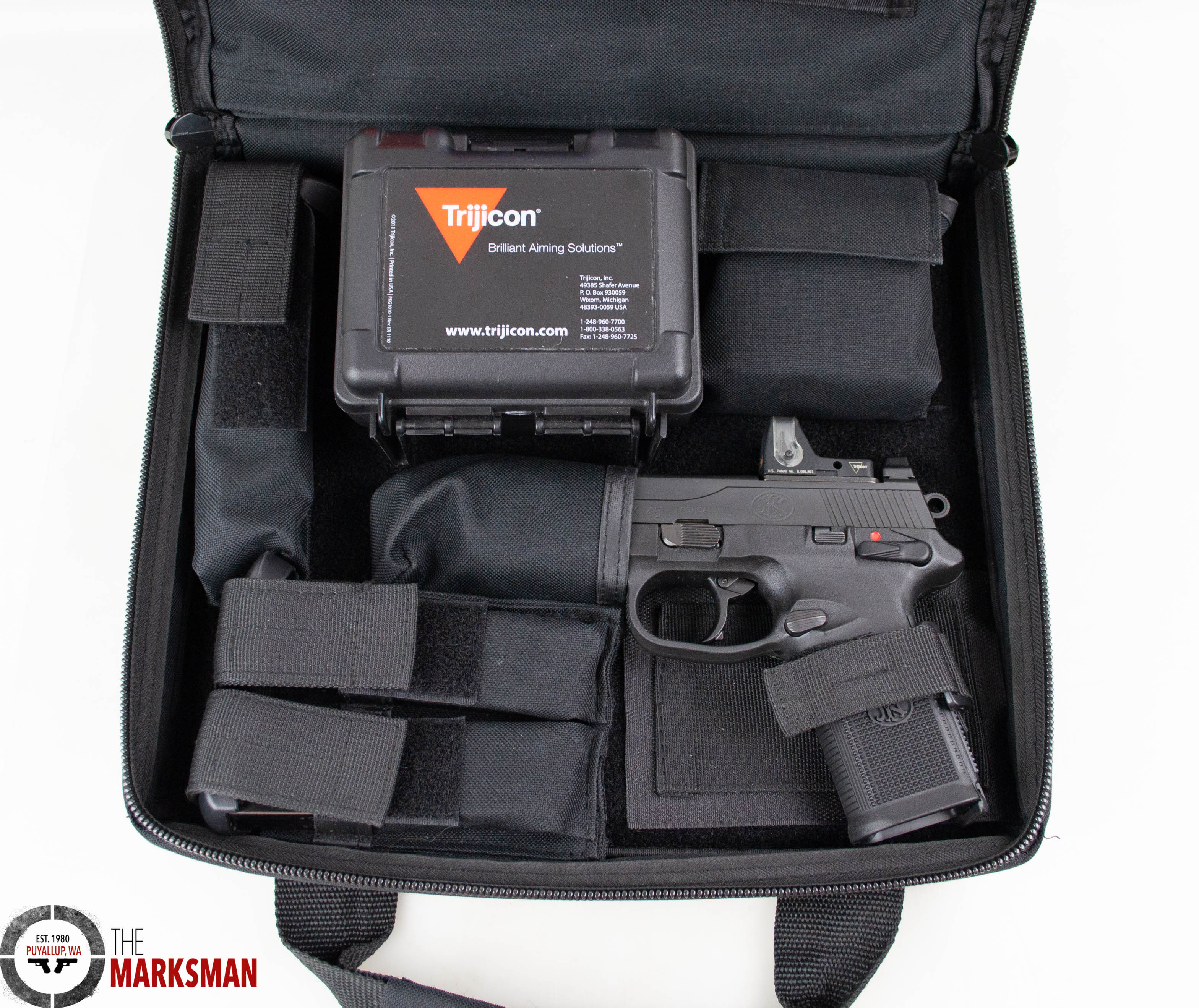 FN FNX-45, .45 ACP, Used, With Trijicon RMR RM05G - Semi Auto Pistols ...
