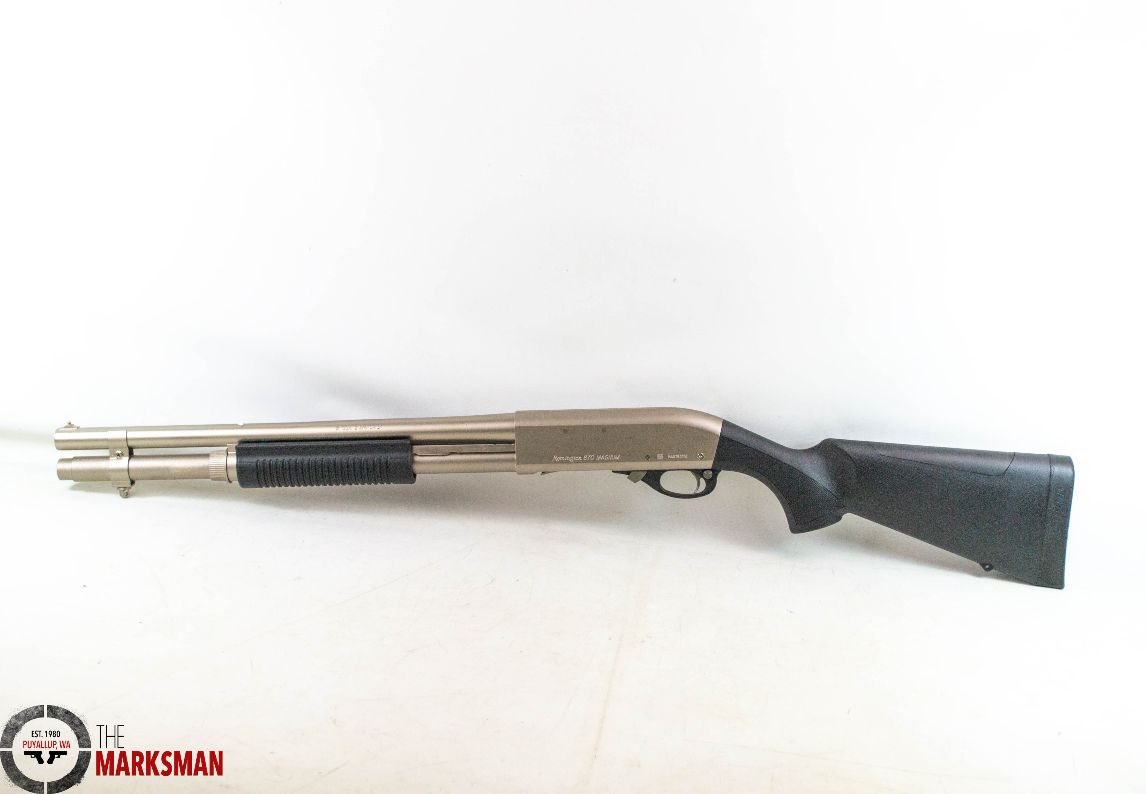 Remington 870 Marine Magnum, 12 Gauge NEW R25012 Nickel Plating - Pump Action Shotguns at ...
