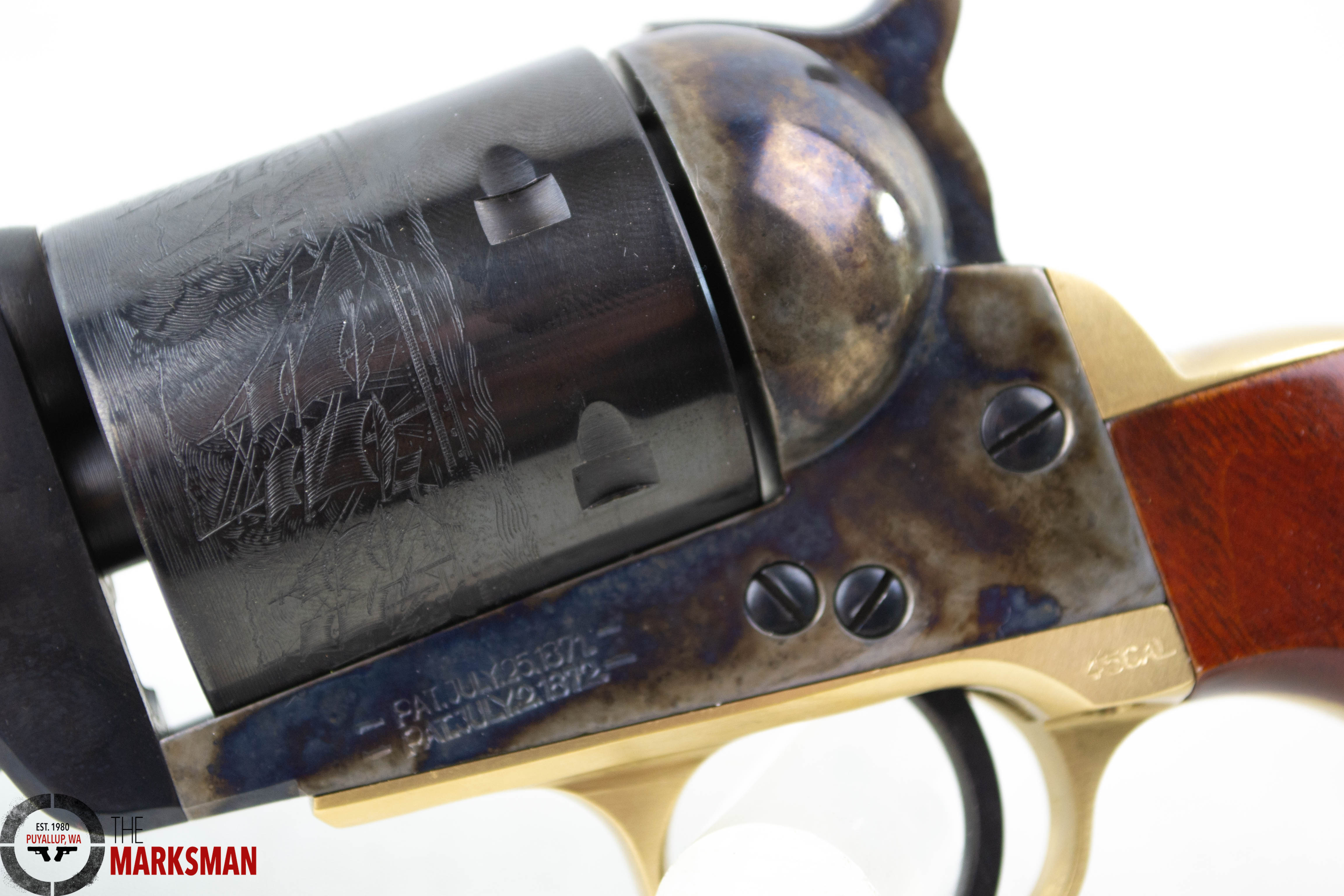 Cimarron Tuco Special 1860 Conversion, .45 Colt, 7.5" Barrel, Used ...