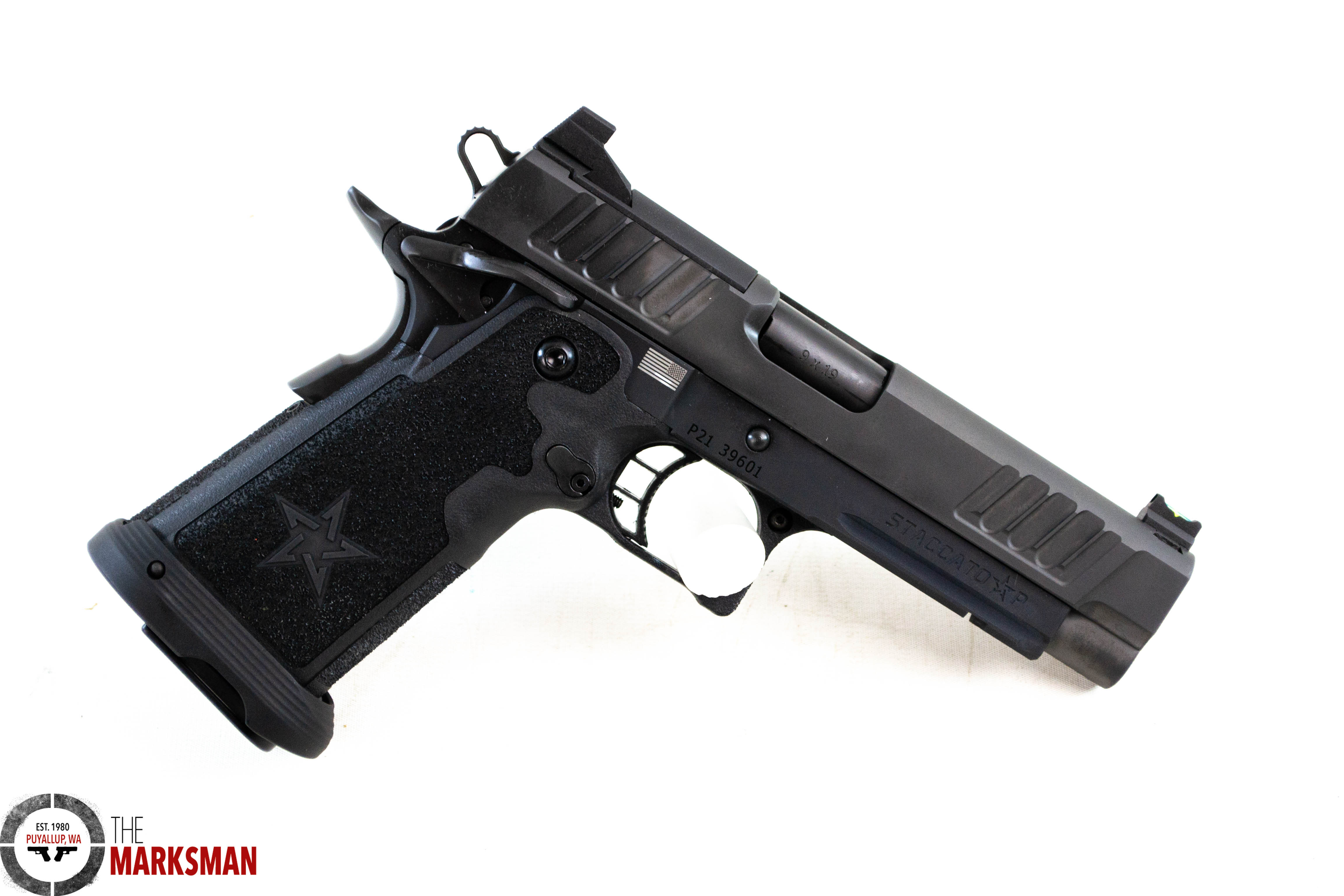 STI 2011 Staccato P Optic Ready, 9mm, Aluminum Frame NEW 12-1201-000103 - Semi Auto Pistols at ...