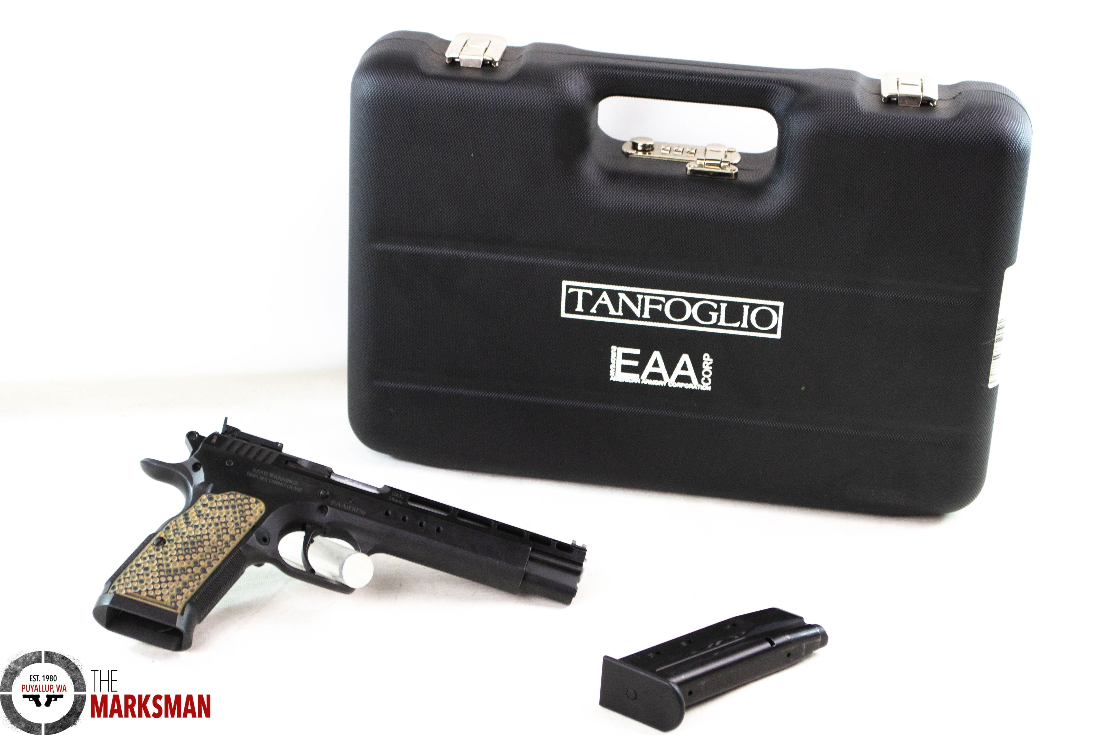 EAA Tanfoglio Witness Hunter, 10mm, Used 6" Barrel, G10 Grips - Semi ...