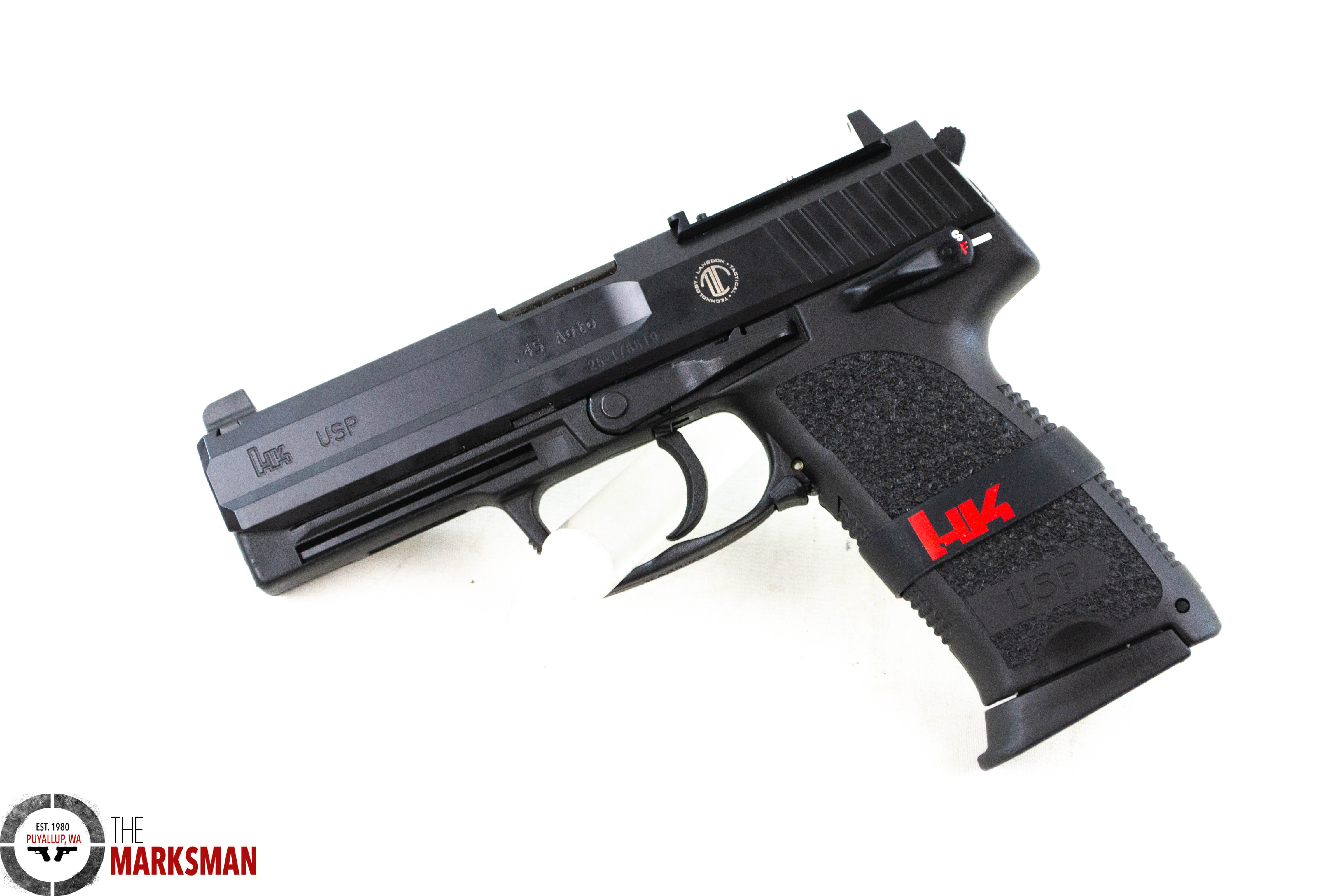 Heckler and Koch LTT Custom USP 45, Variant 1, .45 ACP, RMR Optic Ready ...
