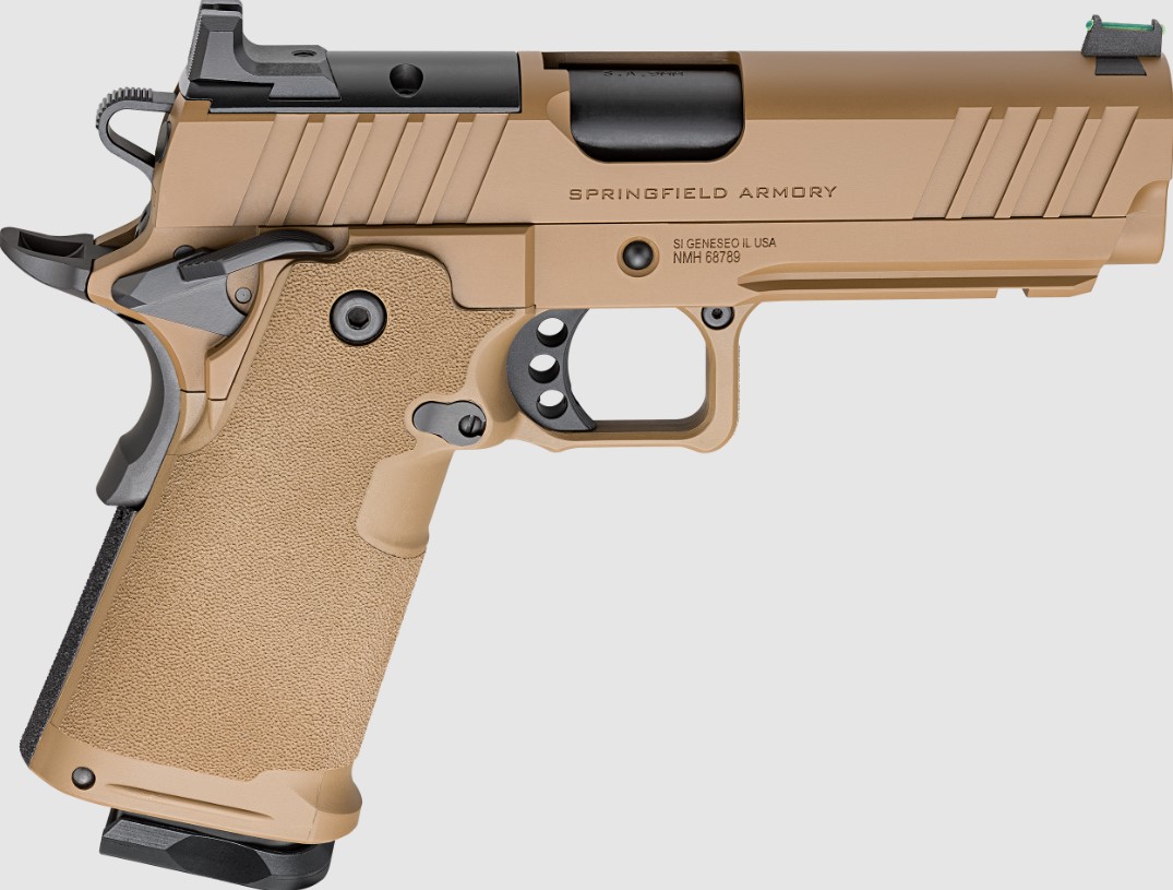 Springfield Armory Prodigy, 9mm, 10 Rd Mags, NEW Coyote Brown, 4.25 ...