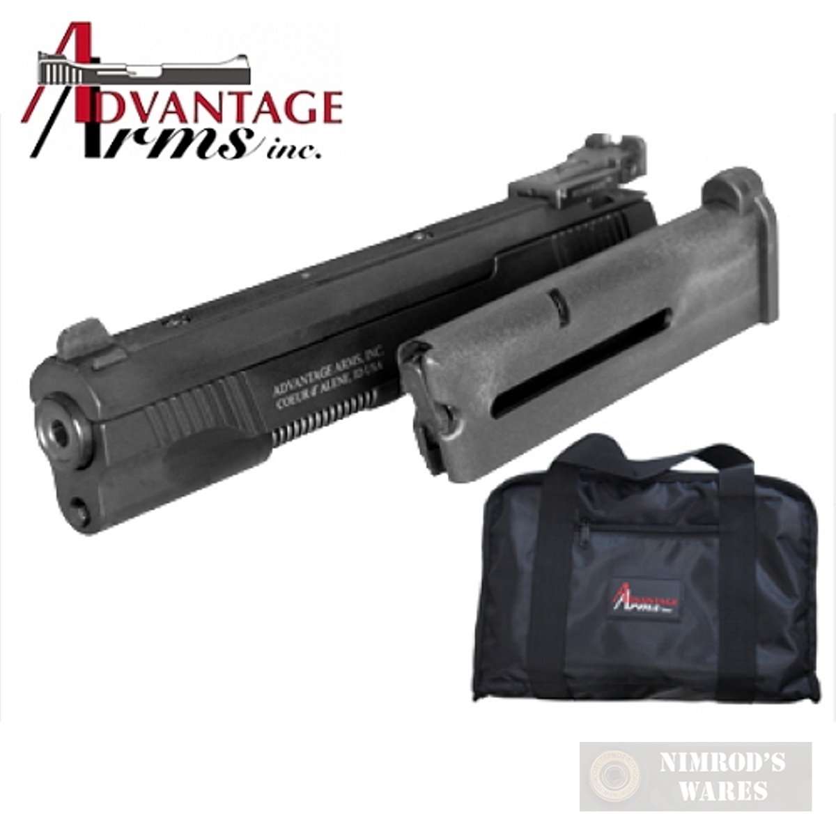 Advantage Arms 1911 TARGET CONVERSION KIT .22LR + Range Bag AAC191122T ...