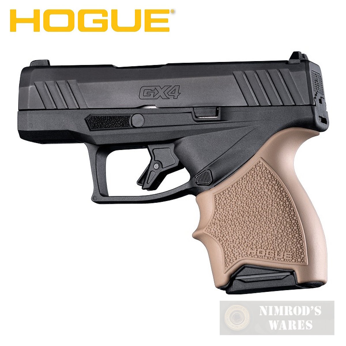 Hogue TAURUS GX4 GX4XL GRIP SLEEVE Finger Grooves FDE 18723 - Pistol ...
