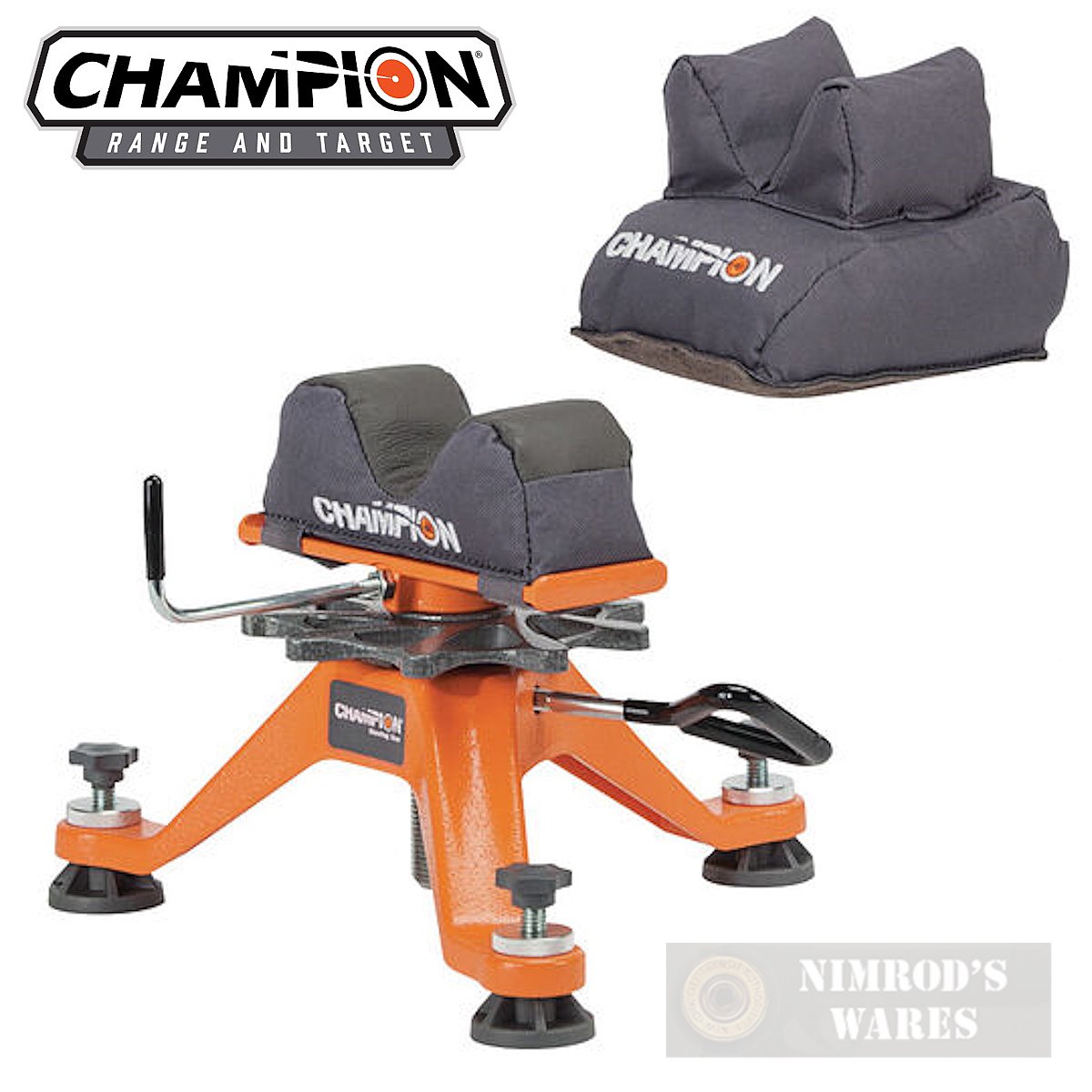 Champion Tri-Stance RIFLE REST 2.25" Adjustable Shooting 40202 - Gun ...