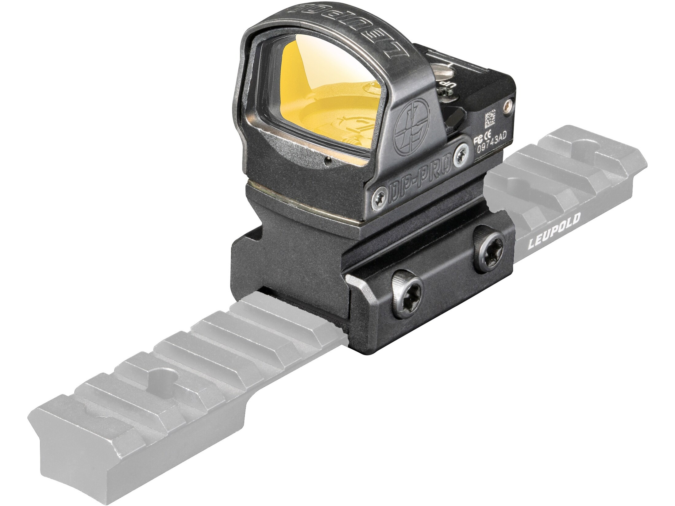 Leupold 177156 Delta Point Pro 2.5 MOA Red Dot Reflex Sight w/ Riser ...