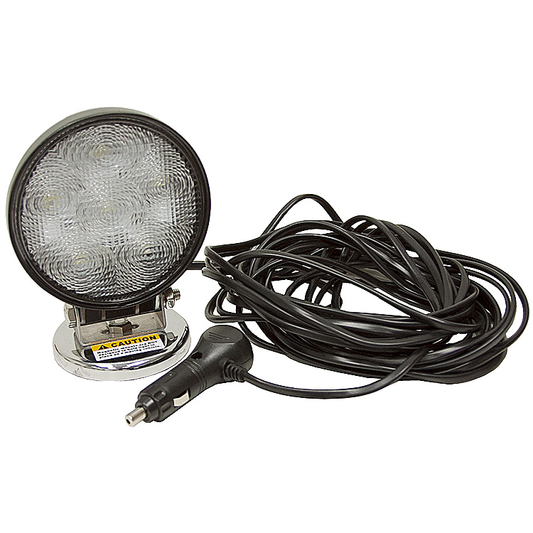 12 VOLT DC 1350 LUMENS LED PLUG-IN UTILITY LIGHT WITH MAGNETIC BASE 12 ...