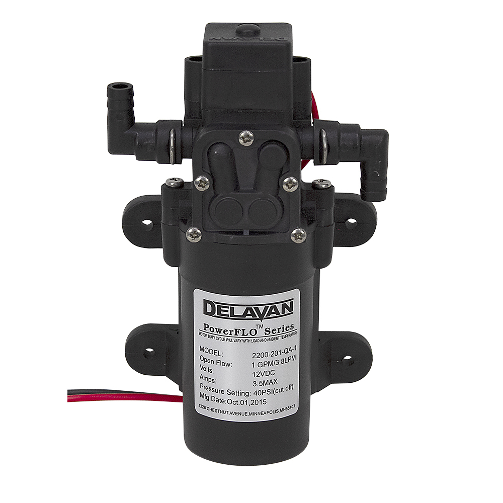 Delavan 12 Volt DC 1 GPM Diaphragm Pump 2-1455 | eBay