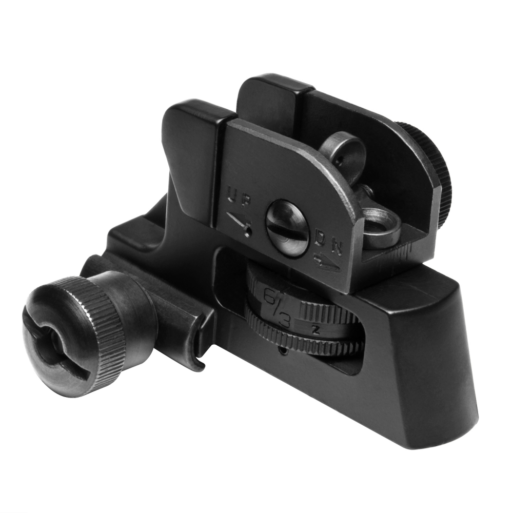 NcSTAR AR-15 Detachable Rear Sight A2 Style Iron Sight MARDRS Free Ship ...