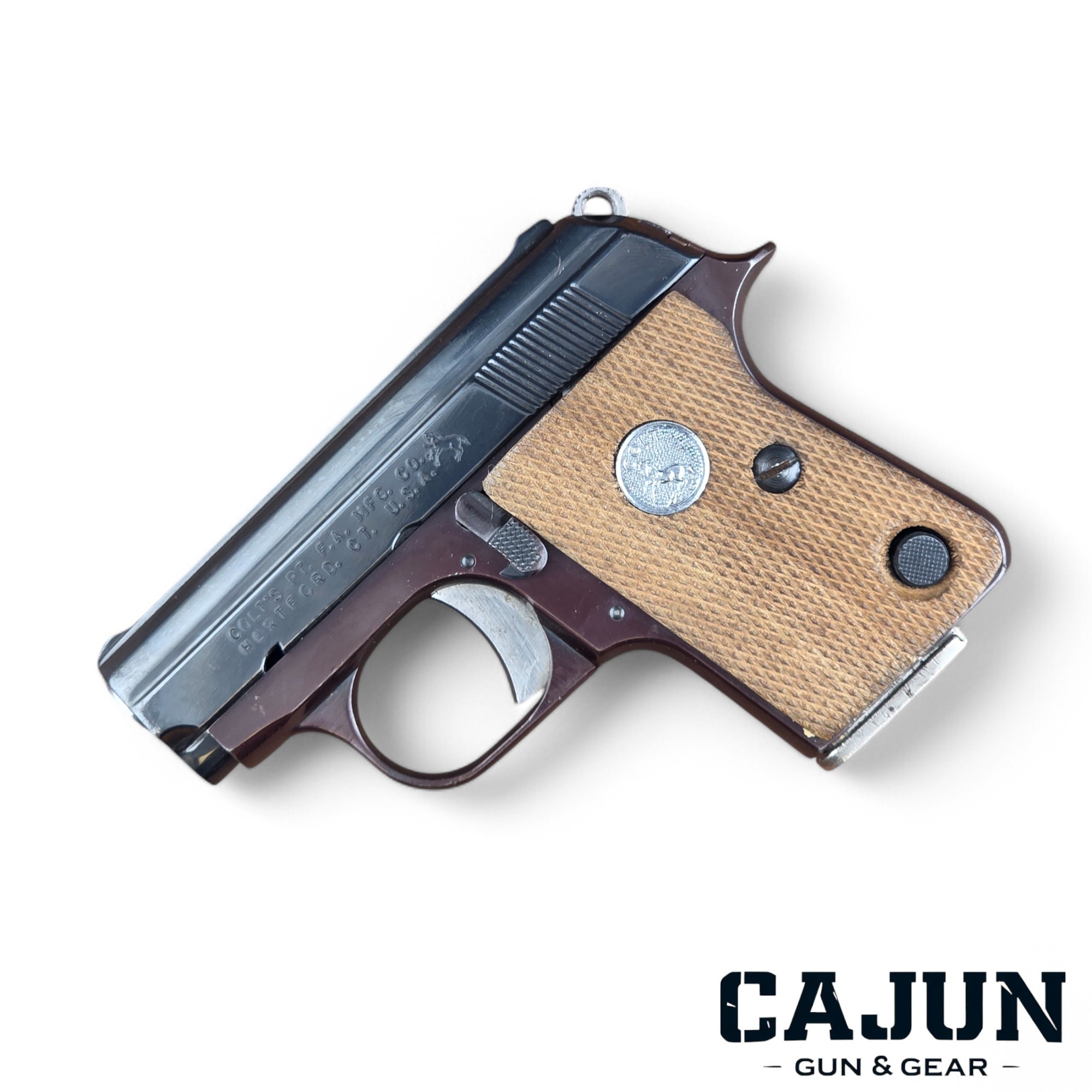Colt Junior .25 Auto Blued 1972 - Semi Auto Pistols at GunBroker.com ...