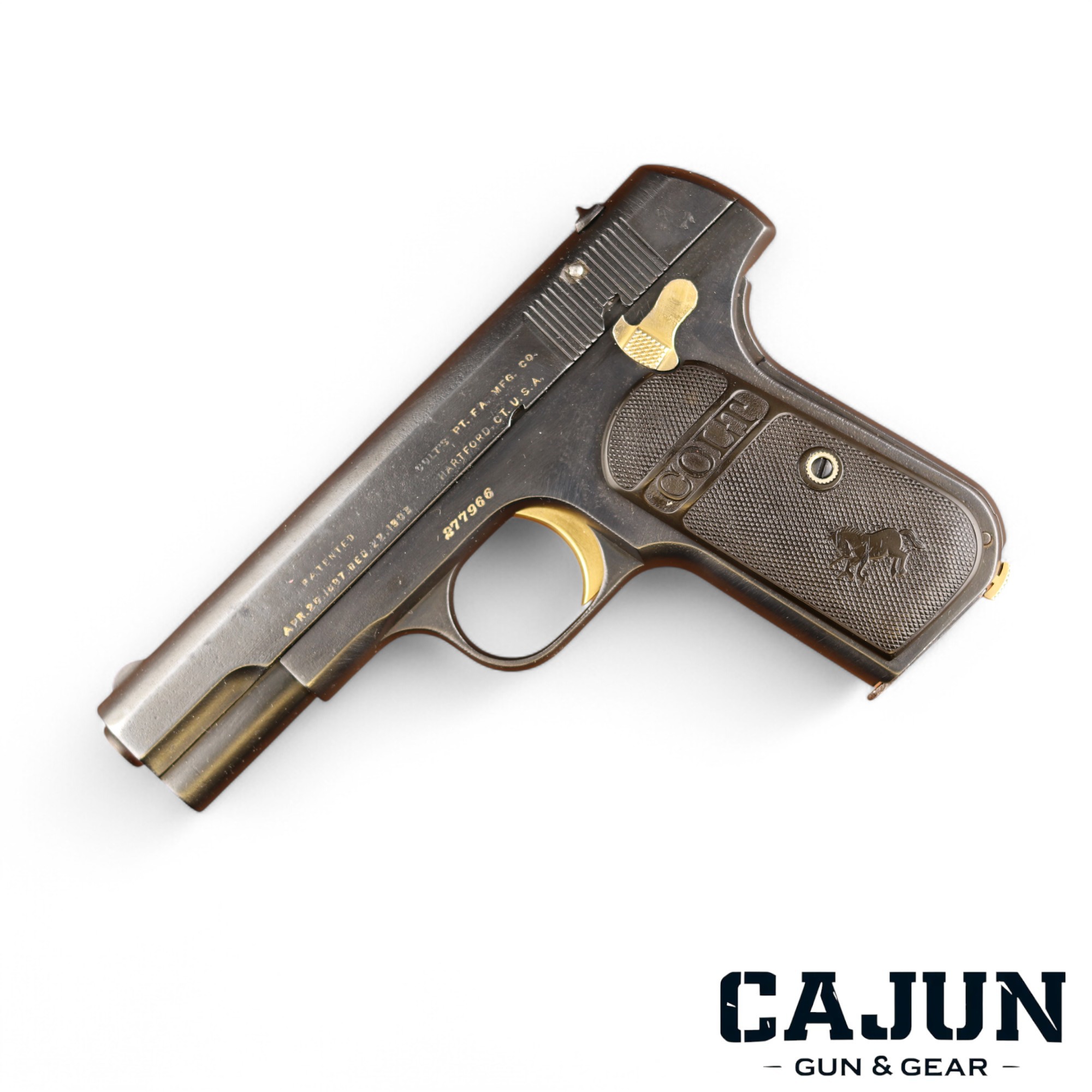 Colt 1903 Pocket Hammerless .32 ACP Blued - Semi Auto Pistols at GunBroker.com : 1099371538