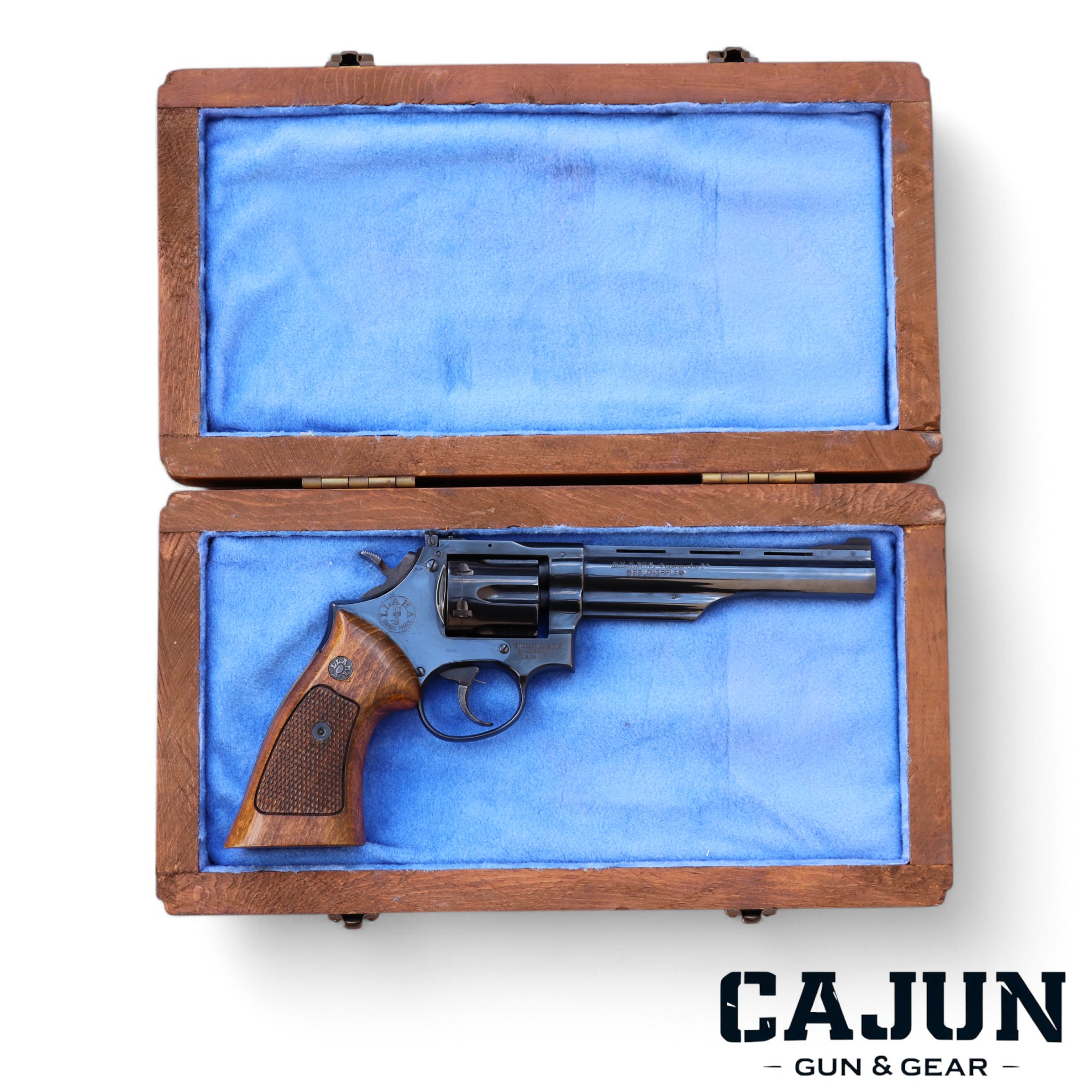 Llama Comanche I 22 LR Blued - Revolvers at GunBroker.com : 1098353611
