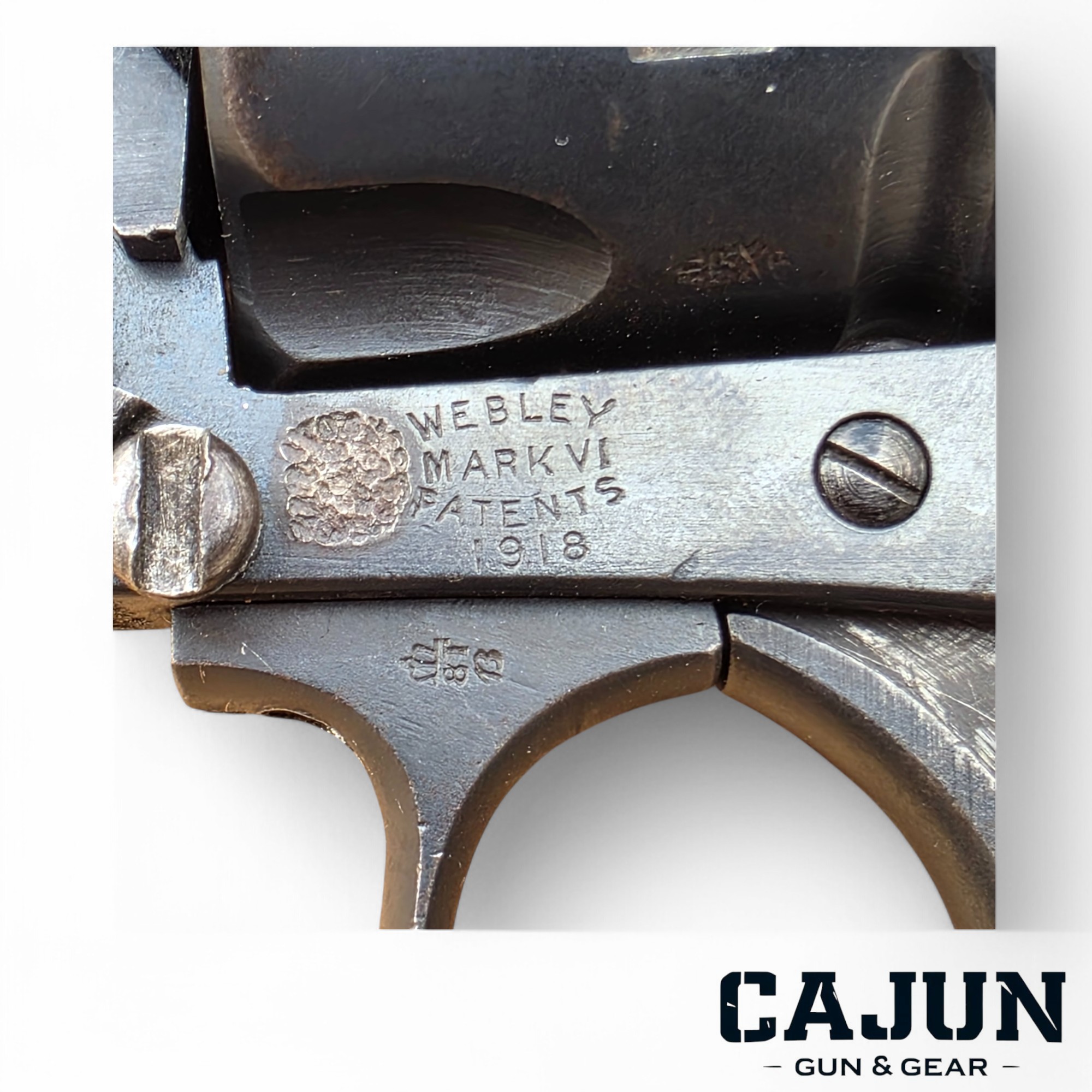 1918 Webley Mark VI Service revolver .45 ACP / .455 Webley - Revolvers ...