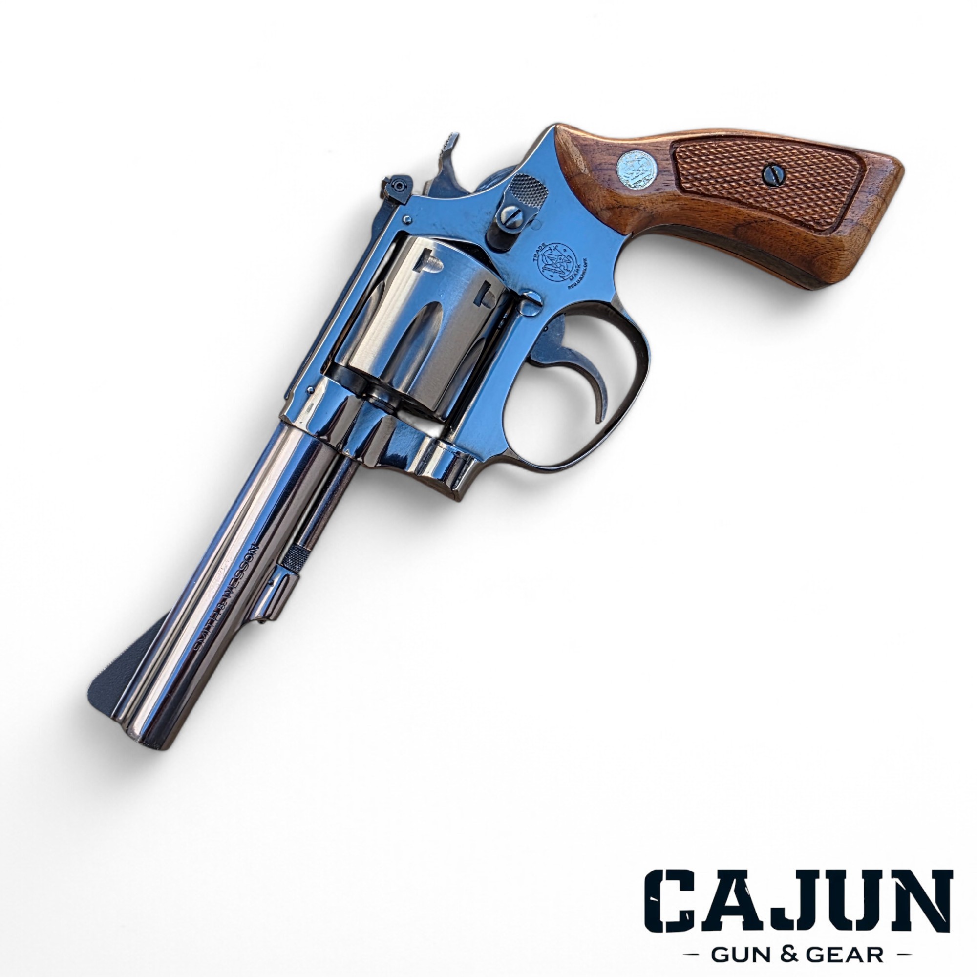 Smith & Wesson 34-1 Kit Gun 1968 .22 LR 4" Barrel Blued original box ...