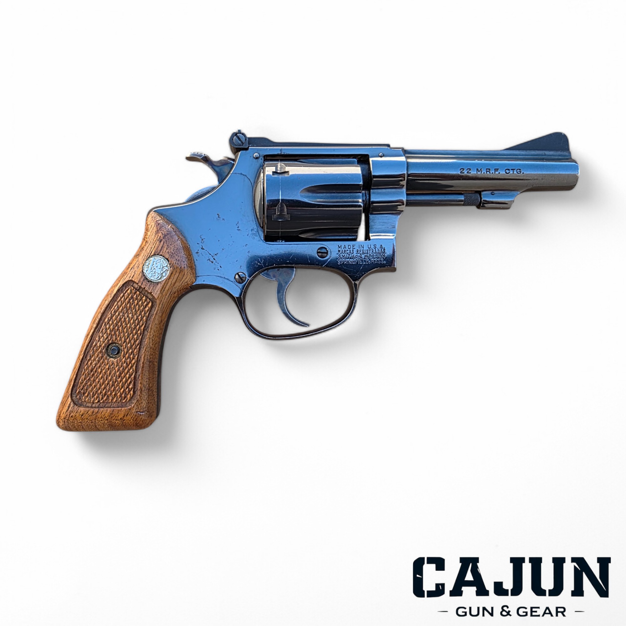 Smith & Wesson Model 51 Kit Gun .22 WMR 3.5" Bbl Blued 1970- Original ...