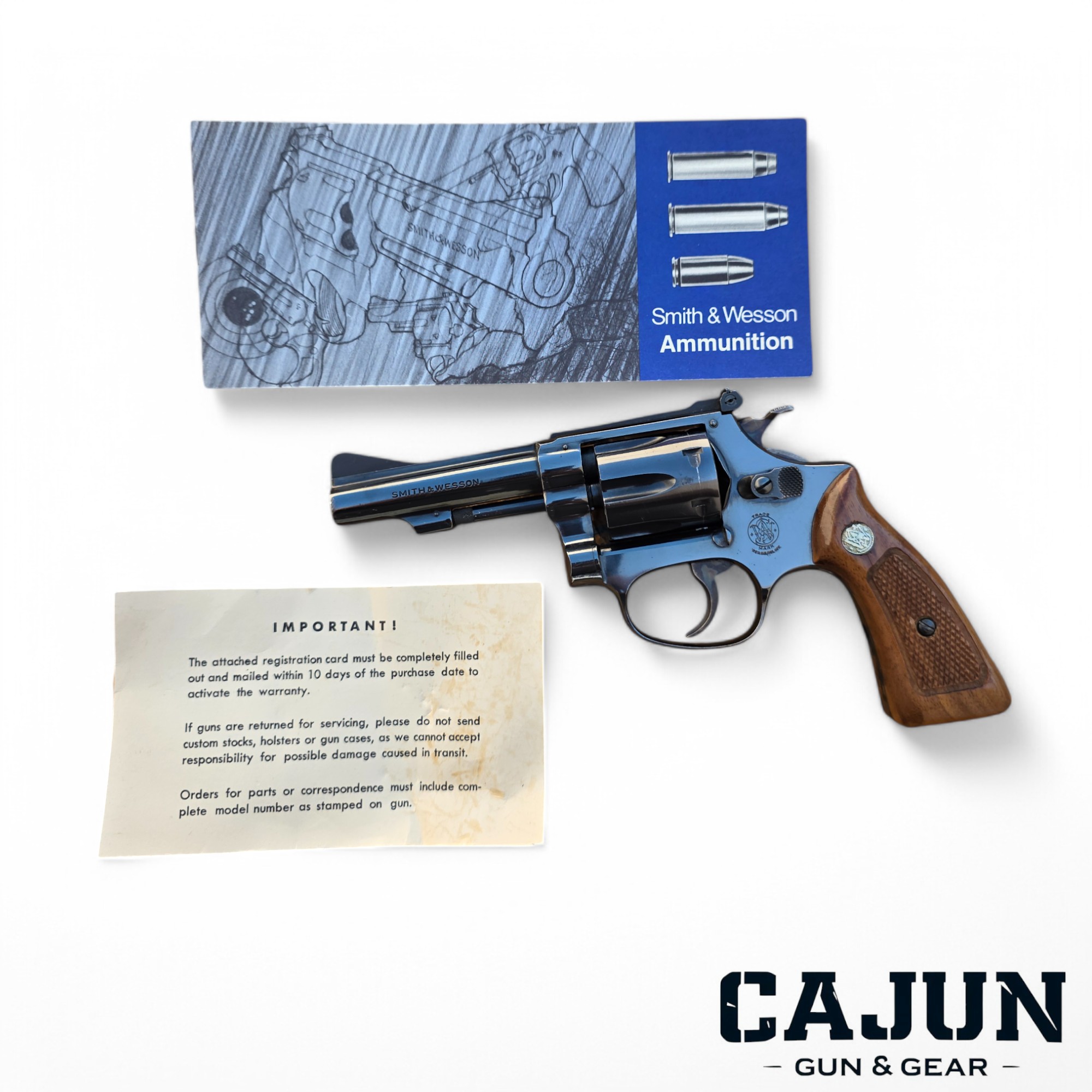 Smith & Wesson Model 51 Kit Gun .22 WMR 3.5" Bbl Blued 1970- Original ...