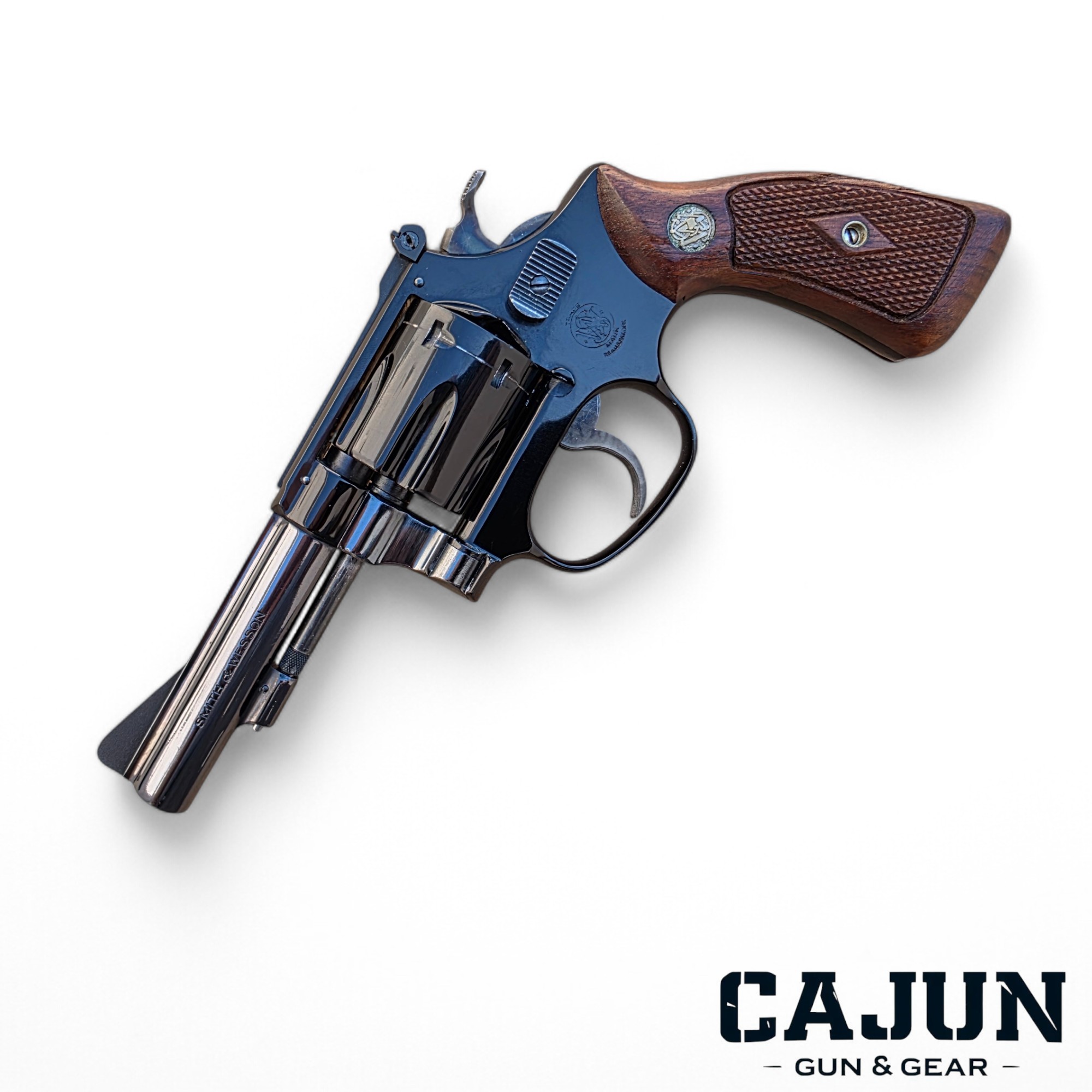 Smith & Wesson M43 Kit Gun Airweight .22 LR 3.5" Barrel Blued -1960 ...