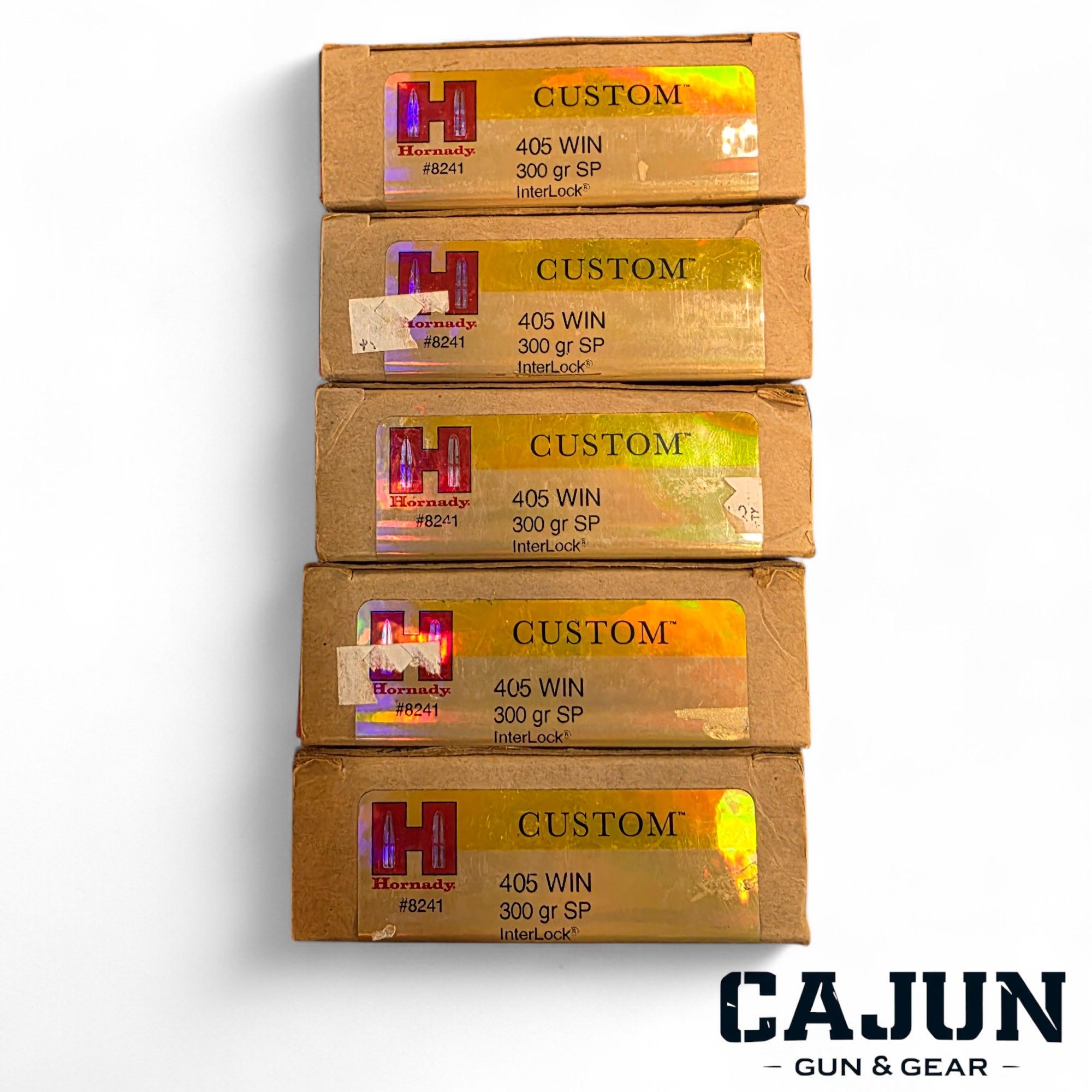 Hornady 405 Winchester 300 Grain Interlock Jacketed Soft Point 100 Rds ...