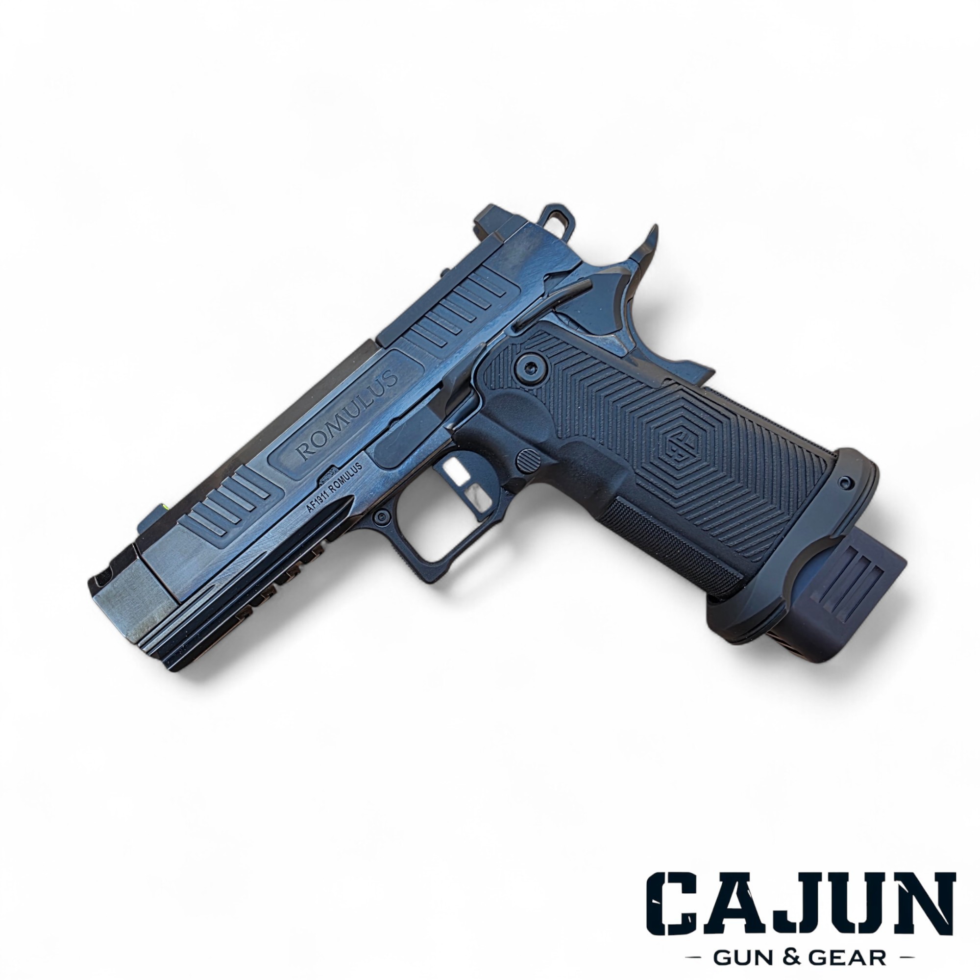 Alpha Foxtrot ROMULUS 3.5IN MOS ADAPTER COMP. BULL Polished DLC BLK ...