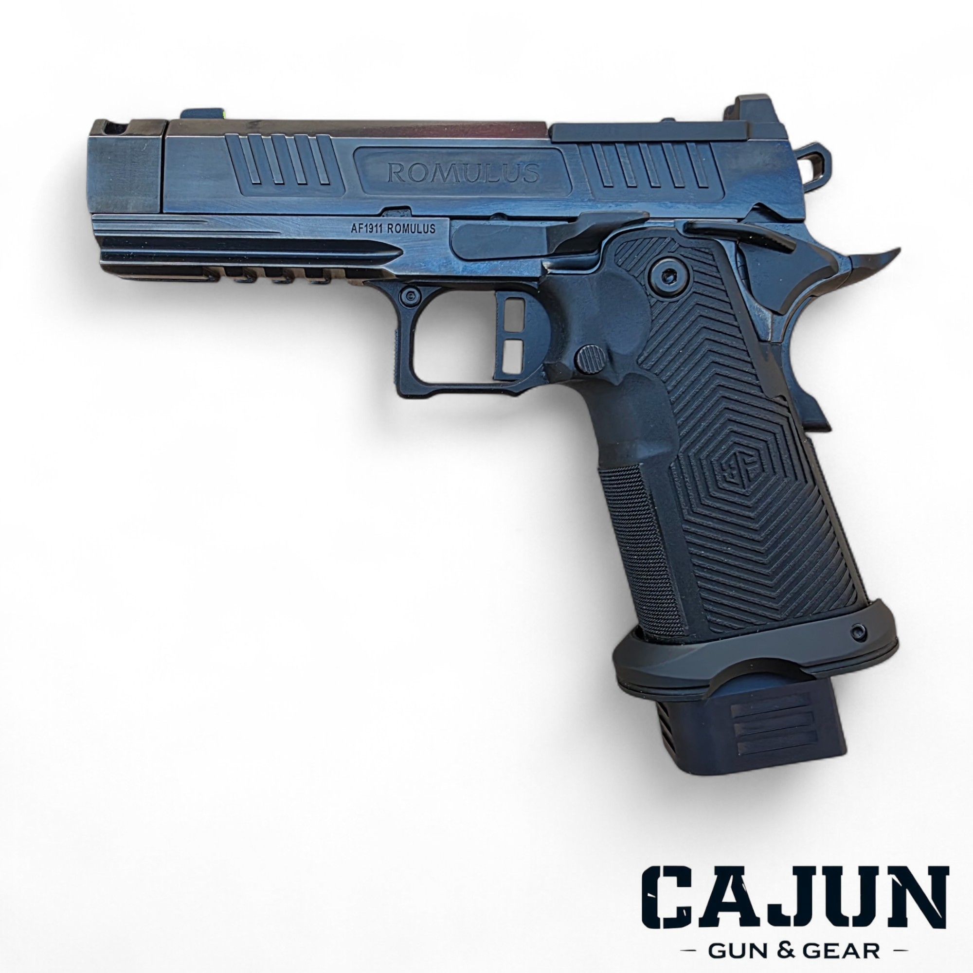 Alpha Foxtrot ROMULUS 3.5IN MOS ADAPTER COMP. BULL Polished DLC BLK ...