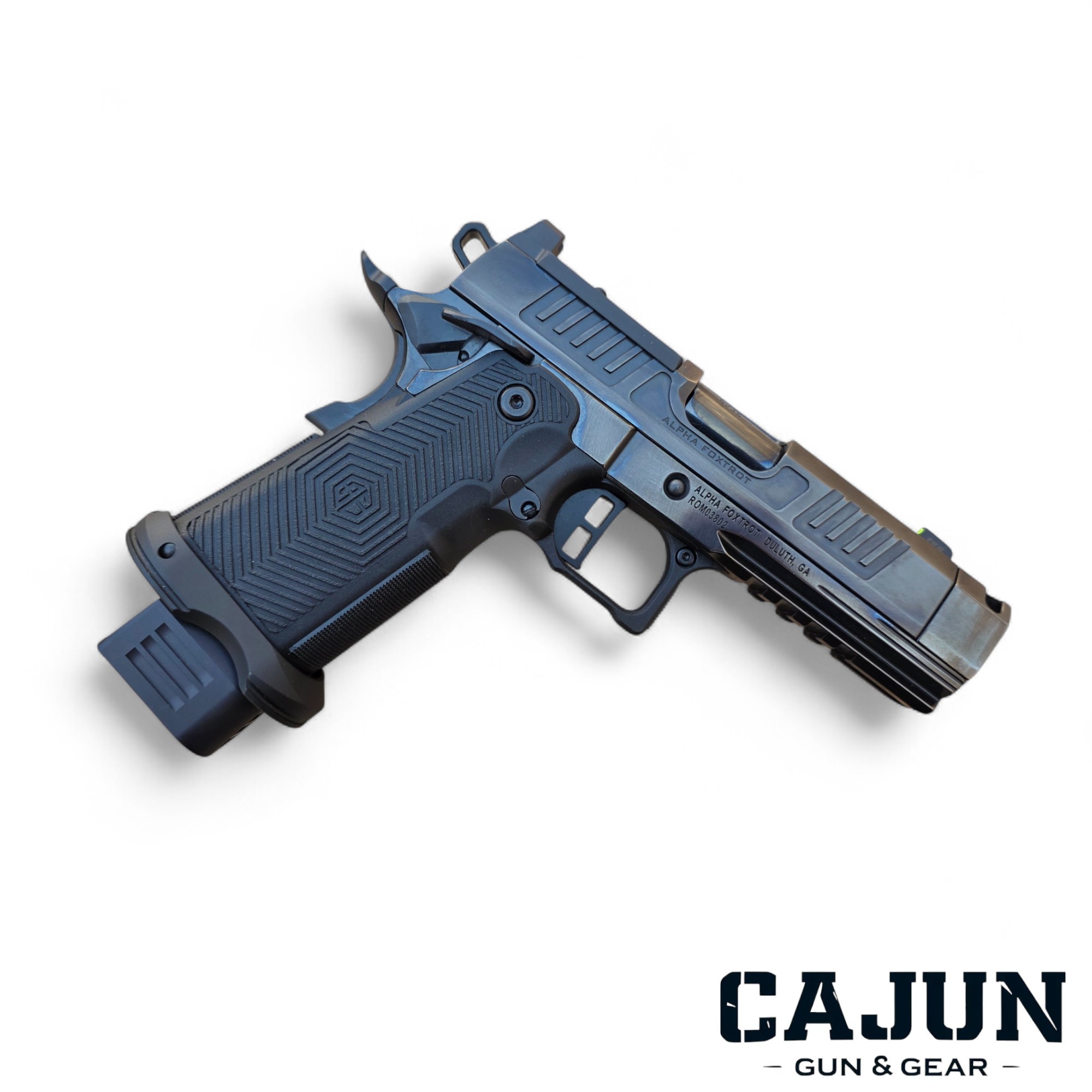 Alpha Foxtrot ROMULUS 3.5IN MOS ADAPTER COMP. BULL Polished DLC BLK ...