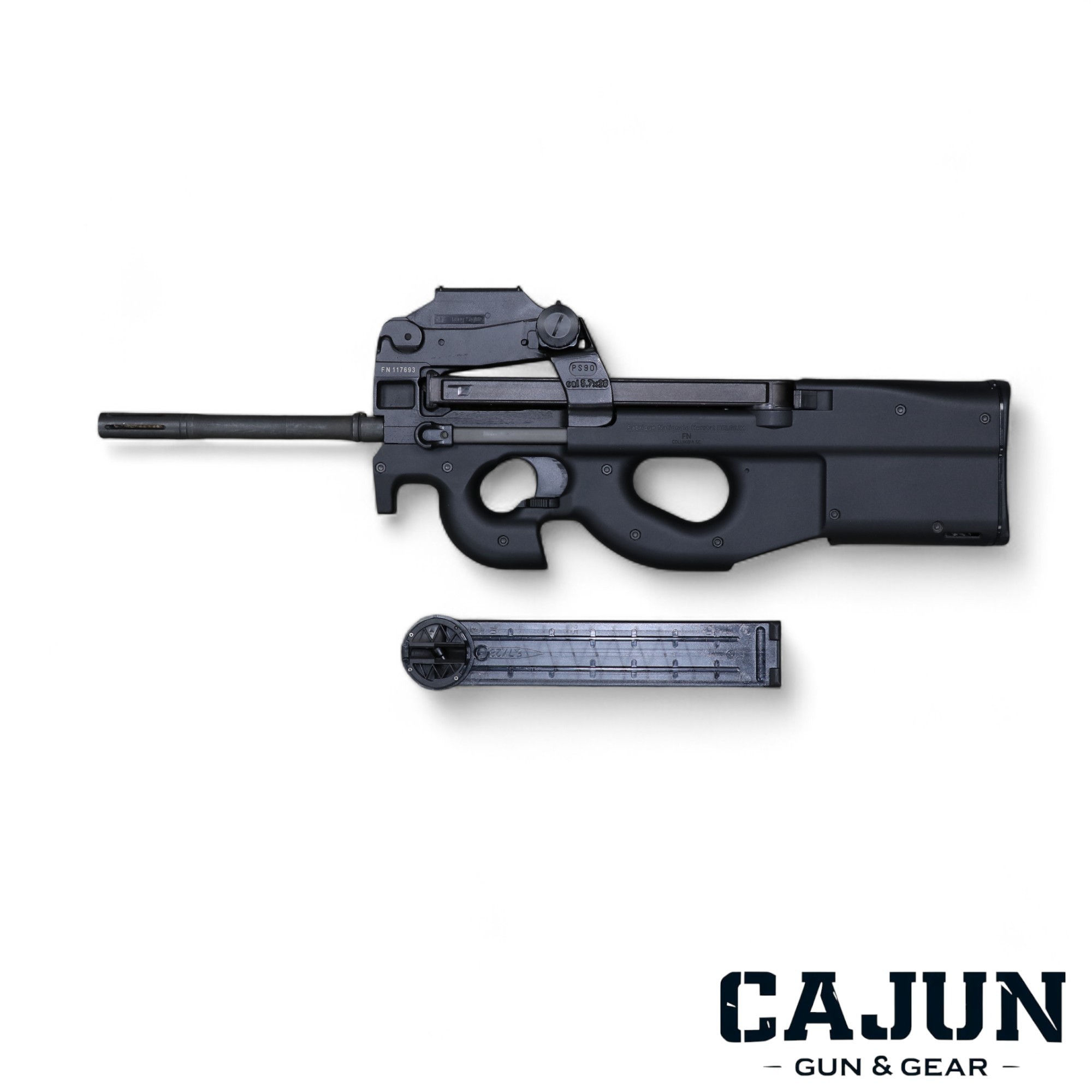 FN PS90 Carbine 5.7x28mm, 16" Barrel, Ring Sights, 2 Mags - Semi Auto ...