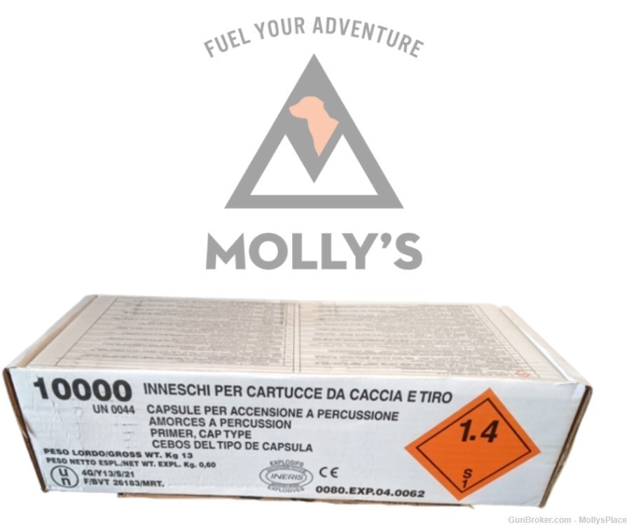 10 000 SHOTSHELL PRIMERS Noble Sport 688 PRIMERS NO 209 NS688 - Shotgun ...