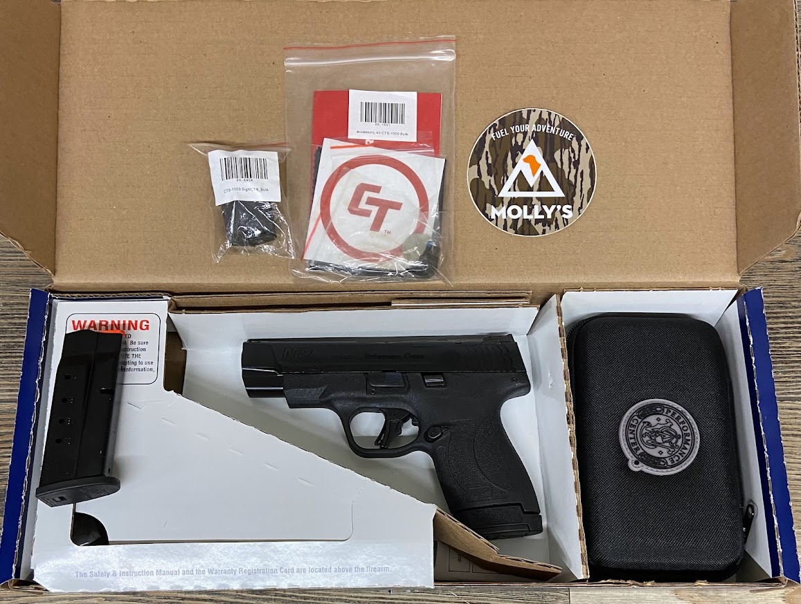 PENNY AUCTION! S&W M&P Performance Center Shield Plus 9mm 4" BBL 13251 ...