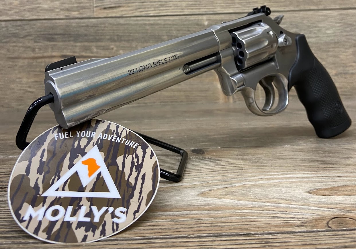 PENNY AUCTION! S&W Model 617 22LR 6" BBL & 10rd Cylinder K-Frame 160578 ...